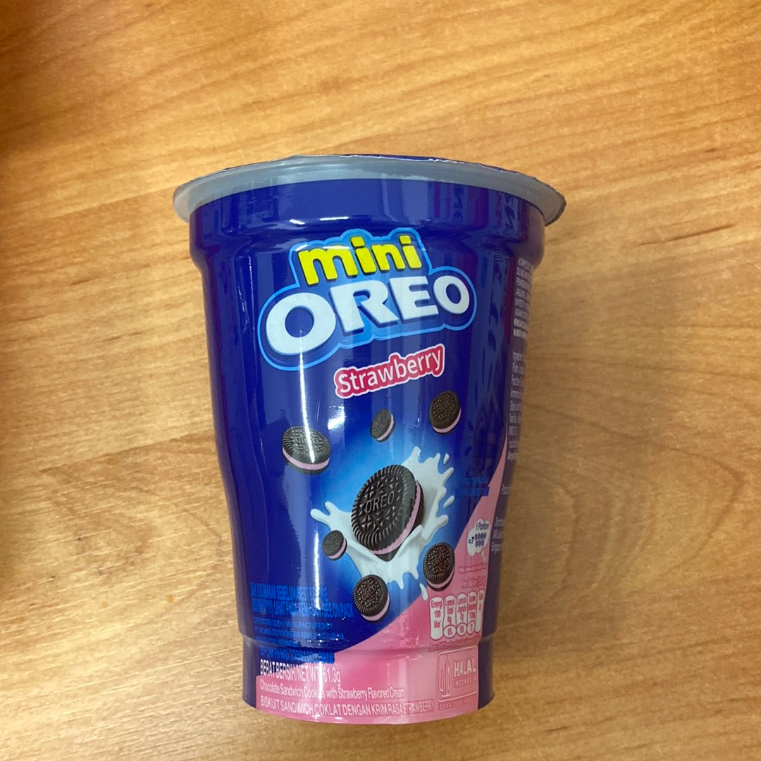 Oreo Mini Strawberry 61,3g MHD 19.12.2024 – CandyBroz